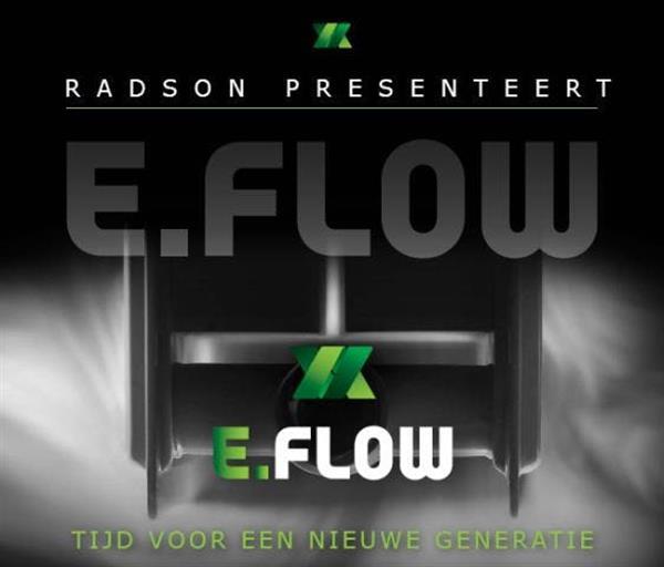 Radson Integra E-Flow 33 HxL=600x1500 (9/22) 3984W EN442 75/65/20 wit RAL9016 , aansluiting ...